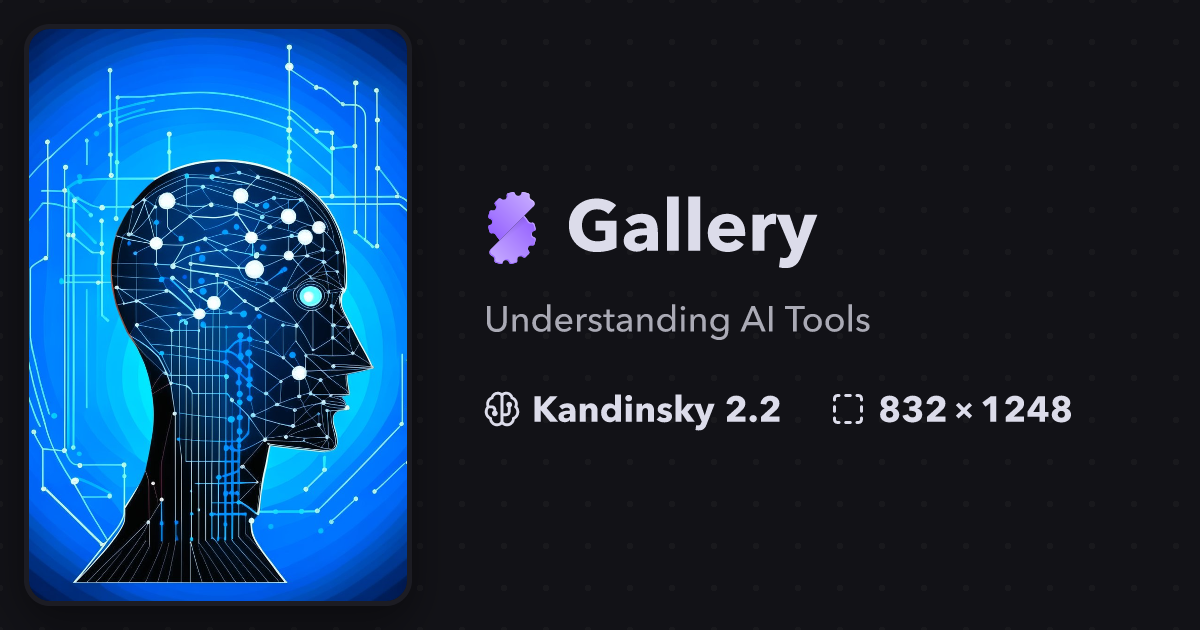 "Understanding AI Tools" | Gallery | Stablecog