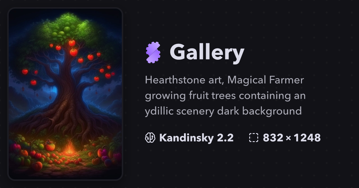 "Hearthstone art, Magical Farmer growi..." | Gallery | Stablecog