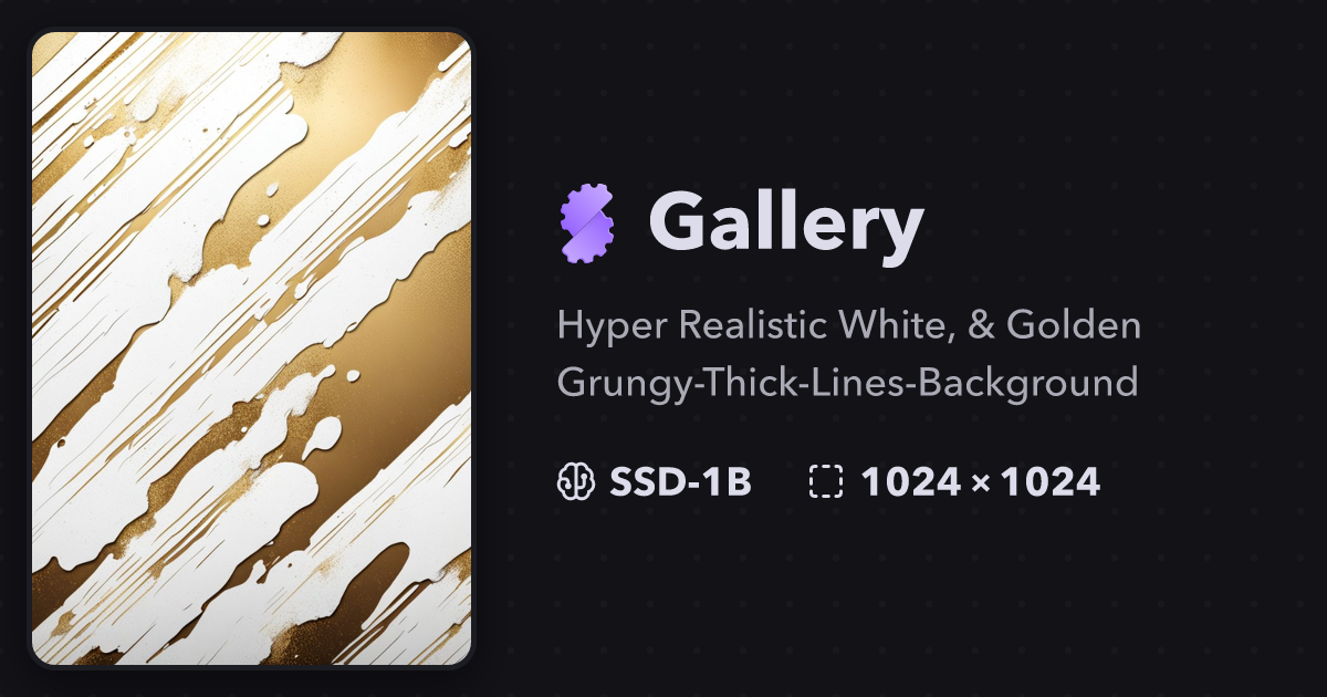 "Hyper Realistic White, & Golden Grung..." | Gallery | Stablecog