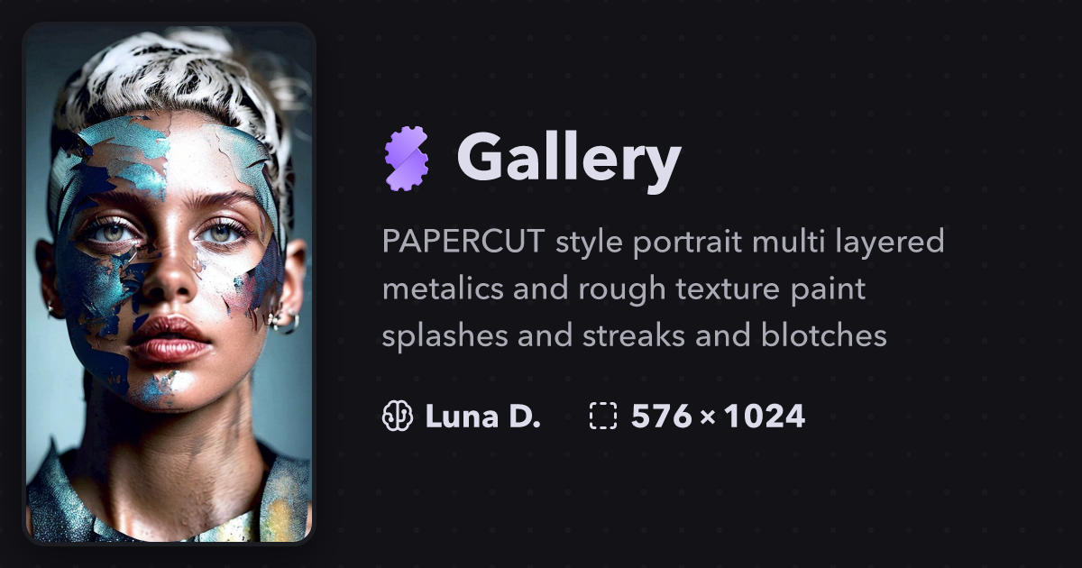 "PAPERCUT style portrait multi layered..." | Gallery | Stablecog