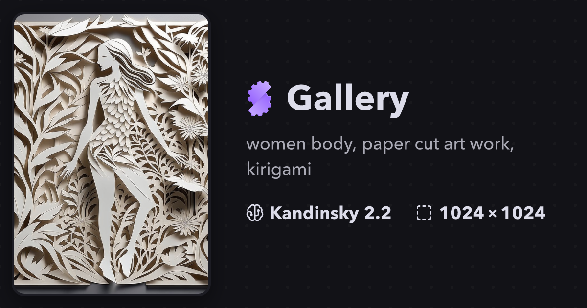 "women body, paper cut art work, kirigami" | Gallery | Stablecog