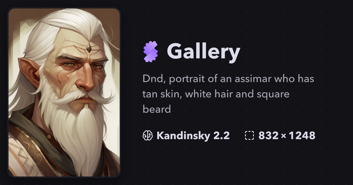 "Dnd, portrait of an assimar who has t..." | Gallery | Stablecog