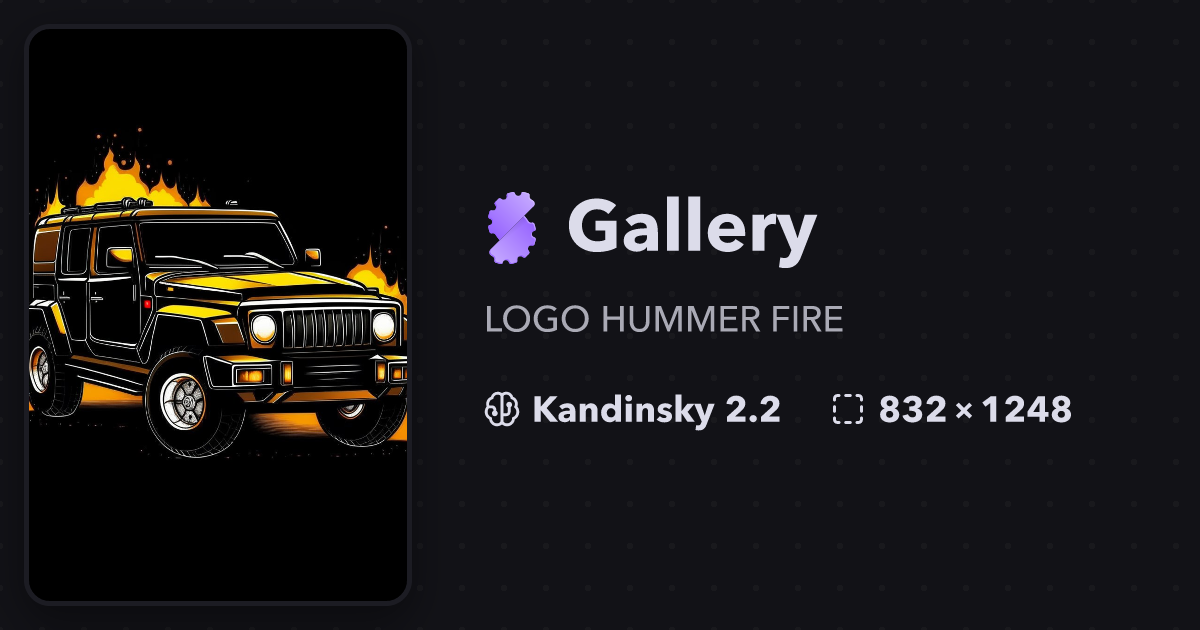 "LOGO HUMMER FIRE" | Gallery | Stablecog
