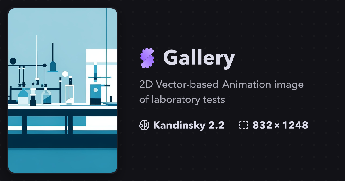 "2D Vector-based Animation image of la..." | Gallery | Stablecog