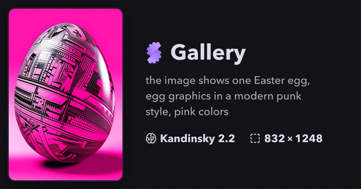 "the image shows one Easter egg, egg g..." | Gallery | Stablecog