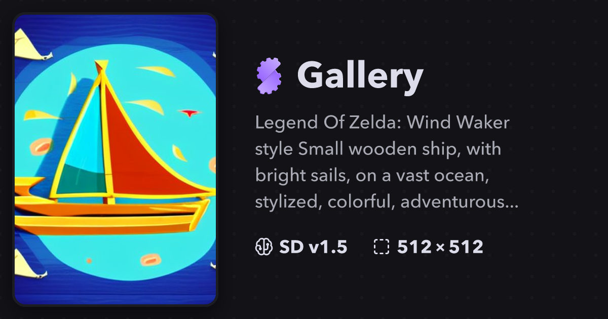 "Legend Of Zelda: Wind Waker style Sma..." | Gallery | Stablecog