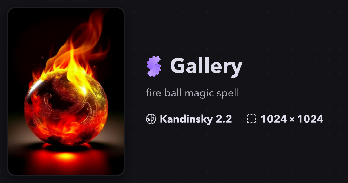 "fire ball magic spell" | Gallery | Stablecog