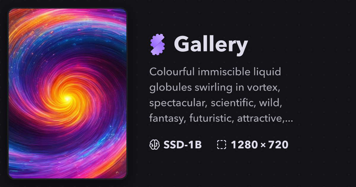 "Colourful immiscible liquid globules ..." | Gallery | Stablecog