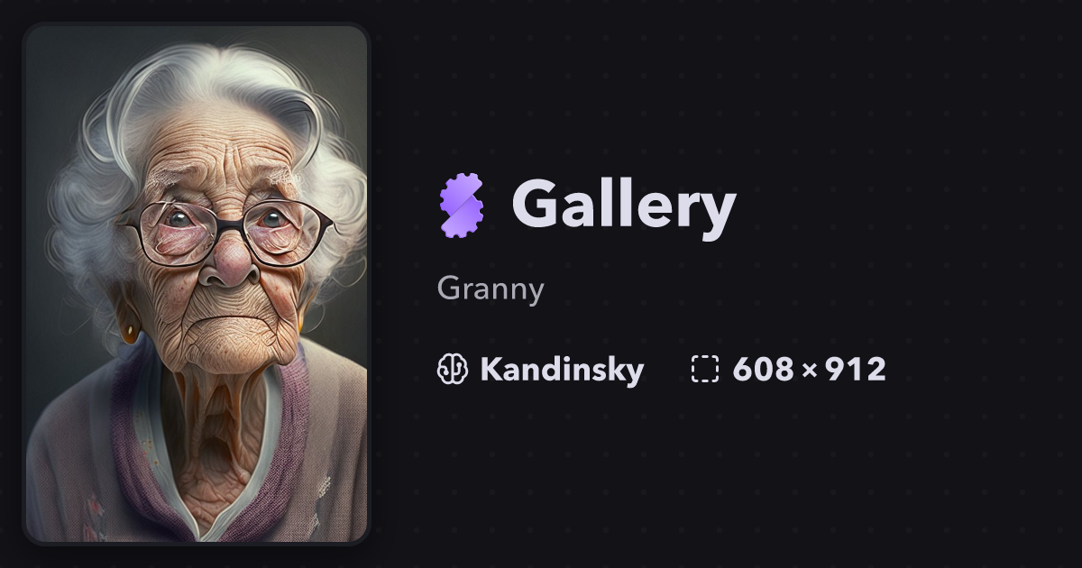 "Granny" | Gallery | Stablecog