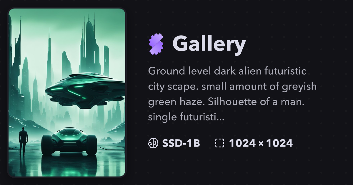 "Ground level dark alien futuristic ci..." | Gallery | Stablecog