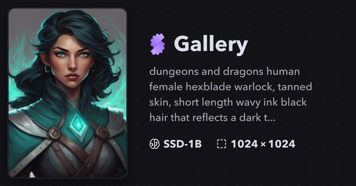 "dungeons and dragons human female hex..." | Gallery | Stablecog