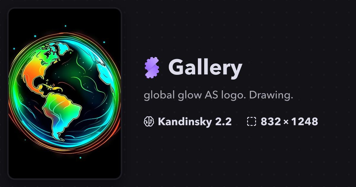 "global glow AS logo. Drawing." | Gallery | Stablecog
