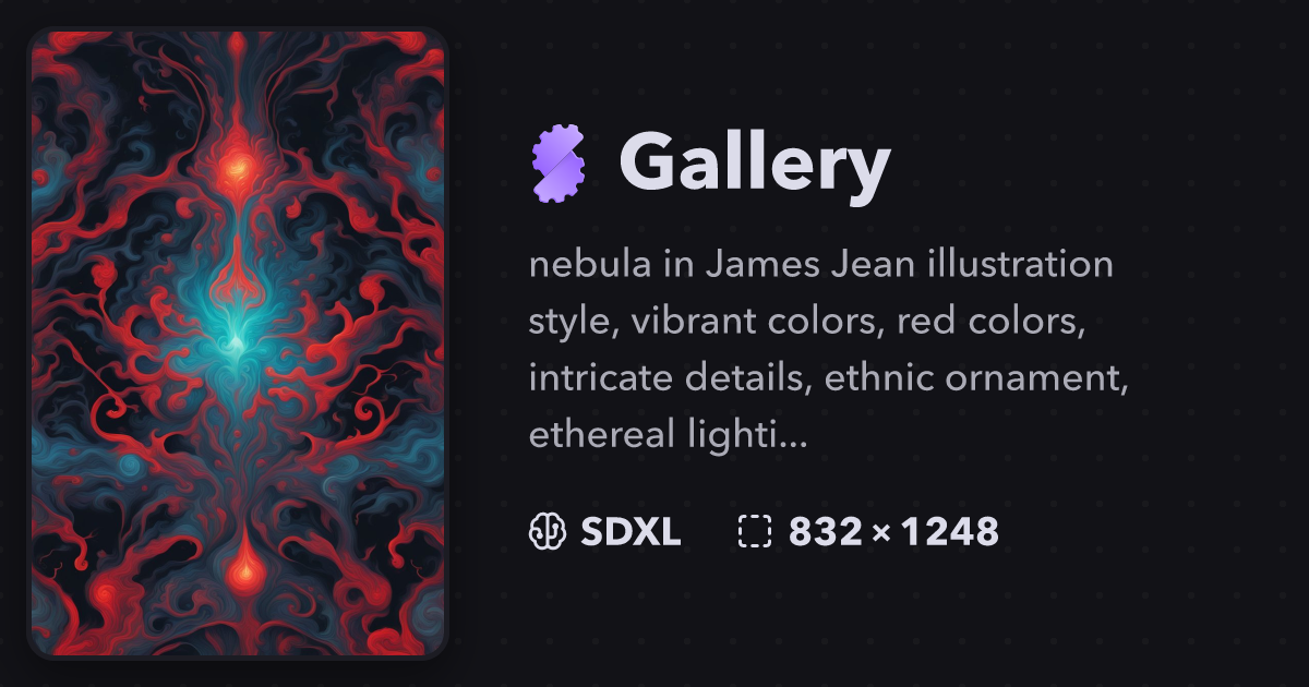 "nebula in James Jean illustration sty..." | Gallery | Stablecog