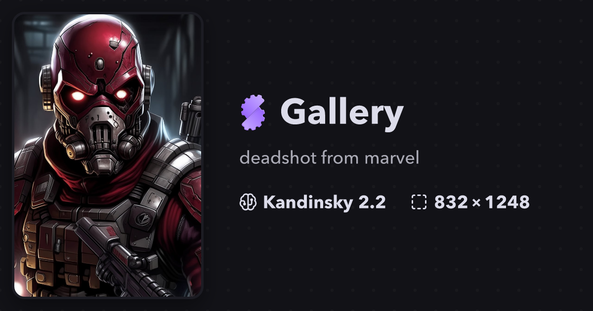 "deadshot from marvel" | Gallery | Stablecog