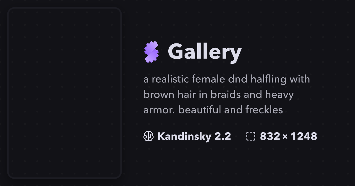 "a realistic female dnd halfling with ..." | Gallery | Stablecog