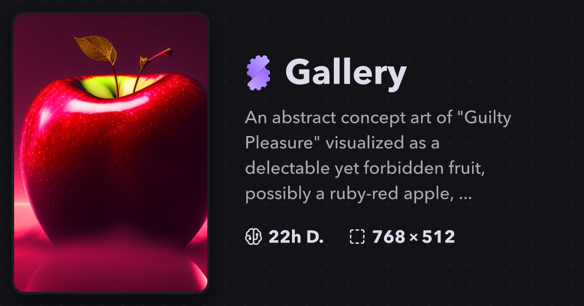 "An abstract concept art of "Guilty Pl..." | Gallery | Stablecog