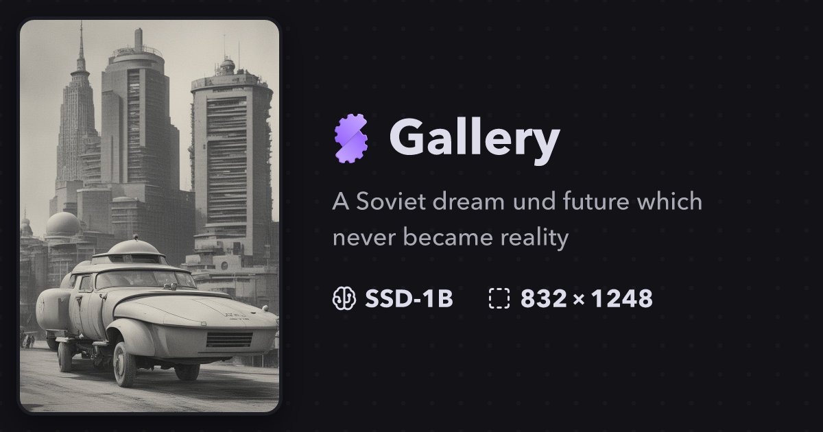 "A Soviet dream und future which never..." | Gallery | Stablecog