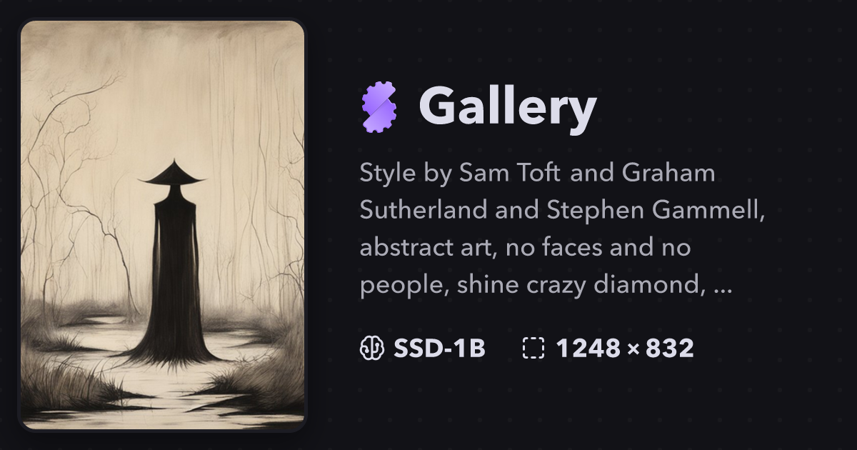 "Style by Sam Toft and Graham Sutherla..." | Gallery | Stablecog