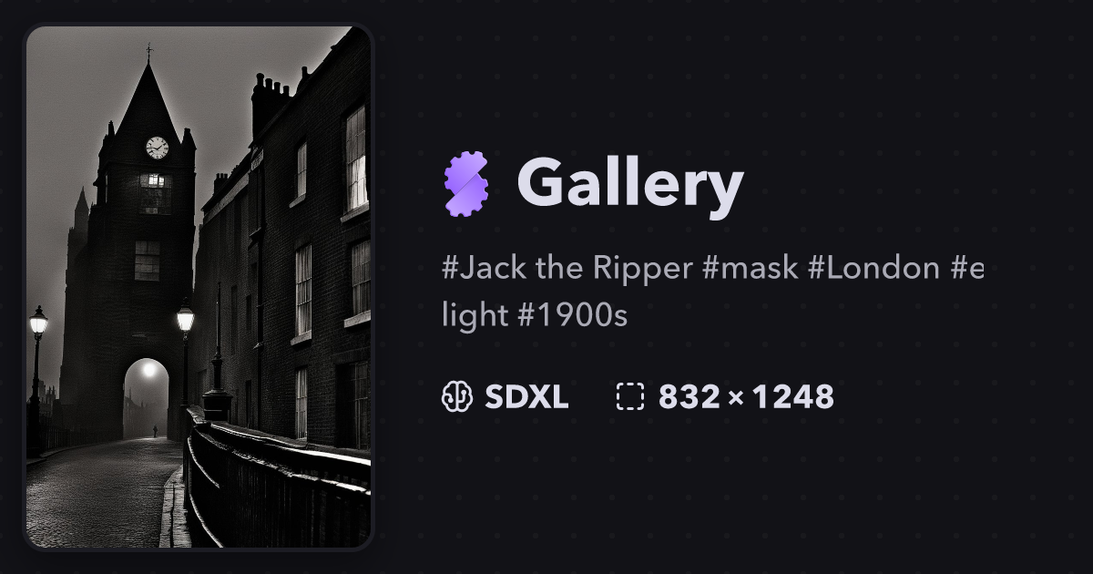 #Jack the Ripper #mask #London #evening #no light ... | Gallery