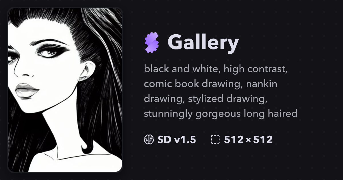 "black and white, high contrast, comic..." | Gallery | Stablecog