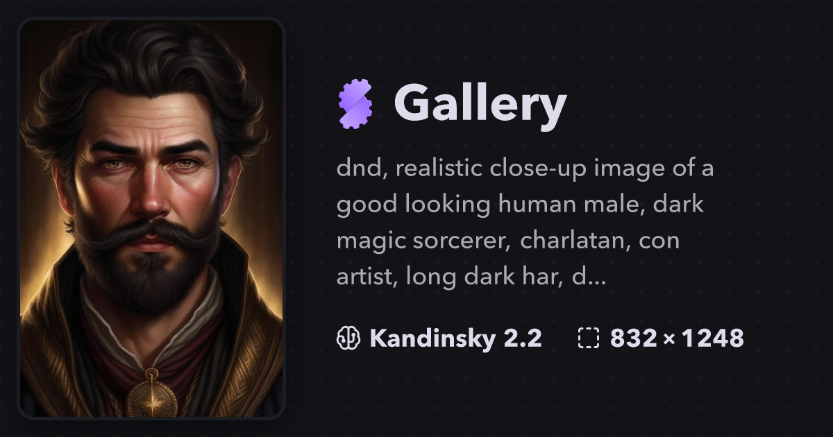 "dnd, realistic close-up image of a go..." | Gallery | Stablecog