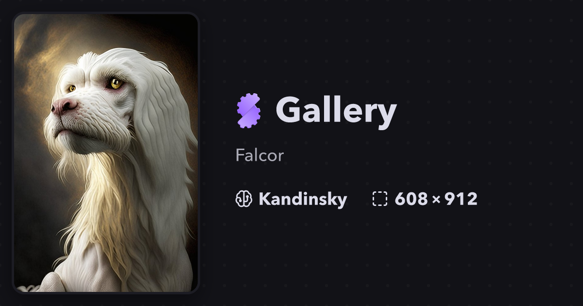 "Falcor" | Gallery | Stablecog