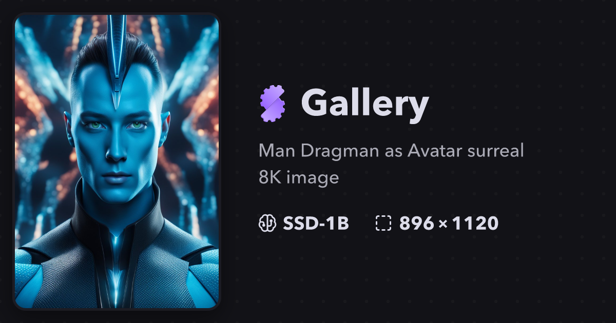 "Man Dragman as Avatar surreal 8K image" | Gallery | Stablecog