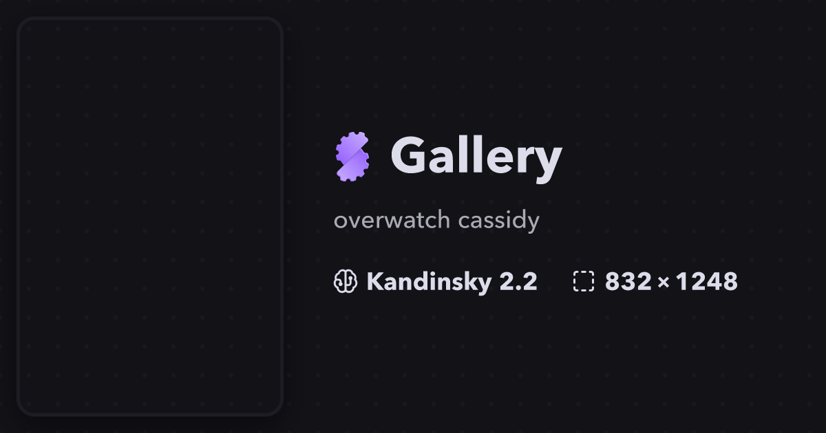 "overwatch cassidy" | Gallery | Stablecog