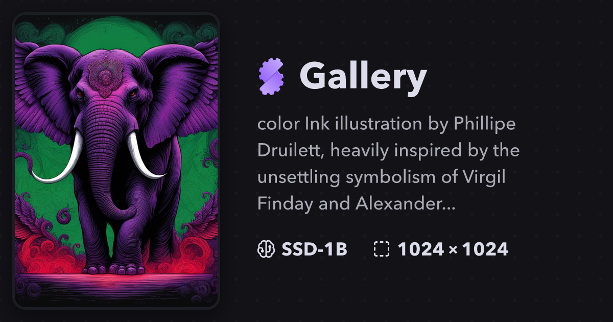 "color Ink illustration by Phillipe Dr..." | Gallery | Stablecog