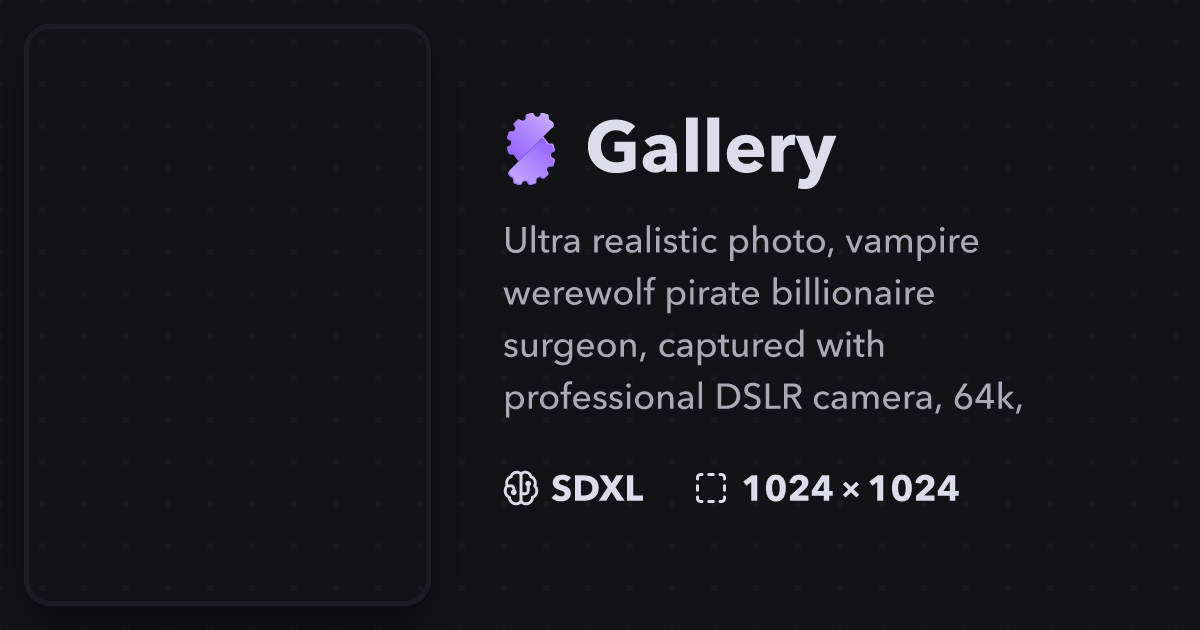 "Ultra realistic photo, vampire werewo..." | Gallery | Stablecog