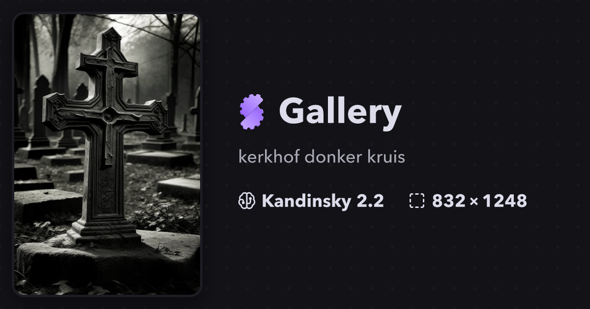 "kerkhof donker kruis" | Gallery | Stablecog