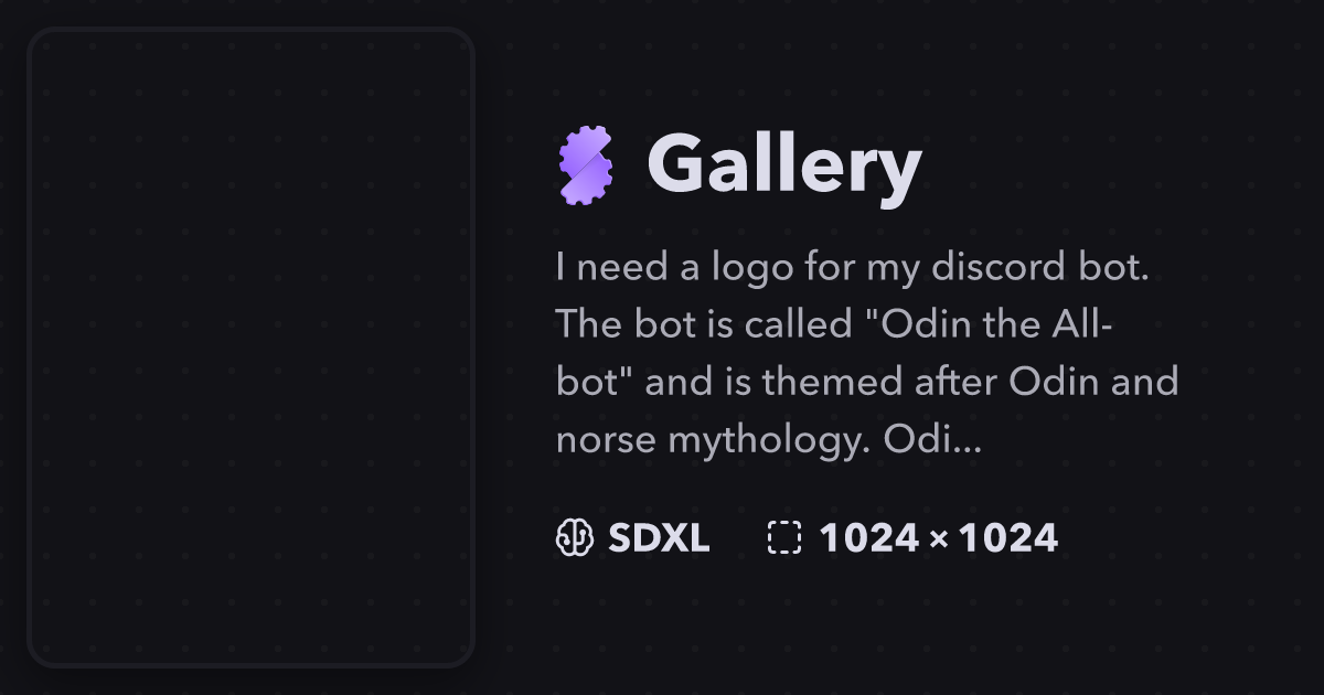 "I need a logo for my discord bot. The..." | Gallery | Stablecog