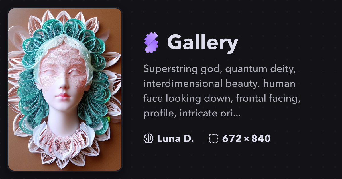 "Superstring god, quantum deity, inter..." | Gallery | Stablecog