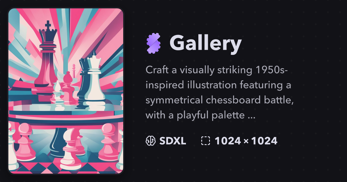 "Craft a visually striking 1950s-inspi..." | Gallery | Stablecog