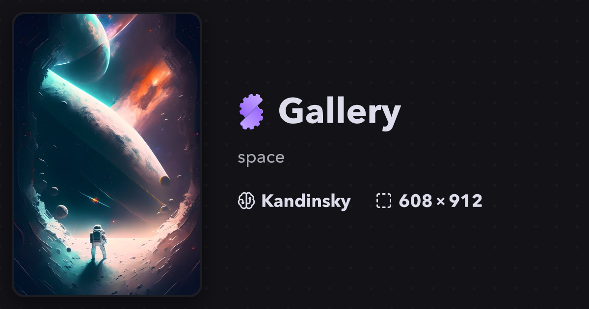 "space" | Gallery | Stablecog