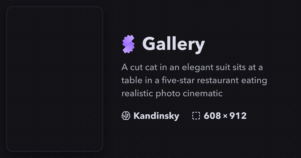 "A cut cat in an elegant suit sits at ..." | Gallery | Stablecog