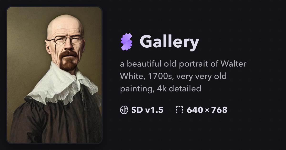 "a beautiful old portrait of Walter Wh..." | Gallery | Stablecog