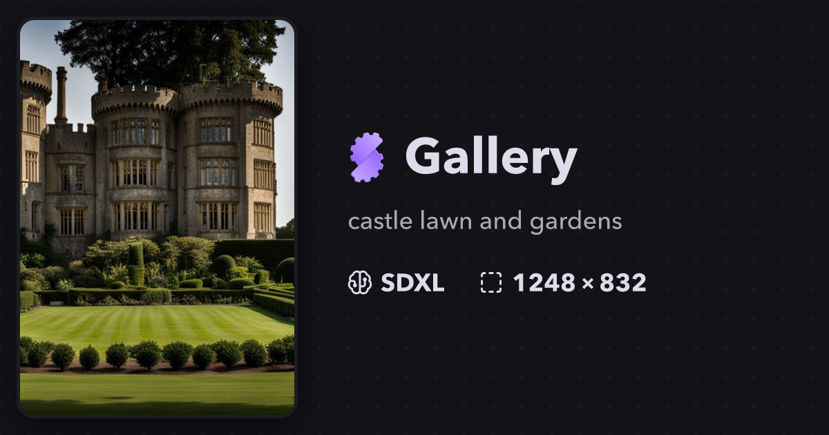 "castle lawn and gardens" | Gallery | Stablecog
