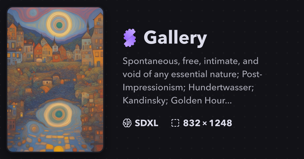 "Spontaneous, free, intimate, and void..." | Gallery | Stablecog