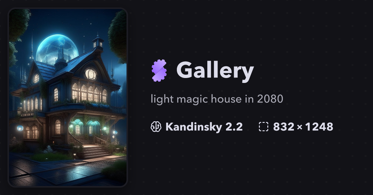 "light magic house in 2080" | Gallery | Stablecog