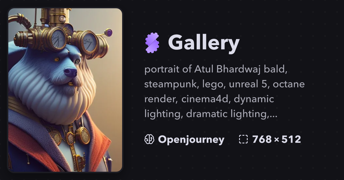 "portrait of Atul Bhardwaj bald, steam..." | Gallery | Stablecog