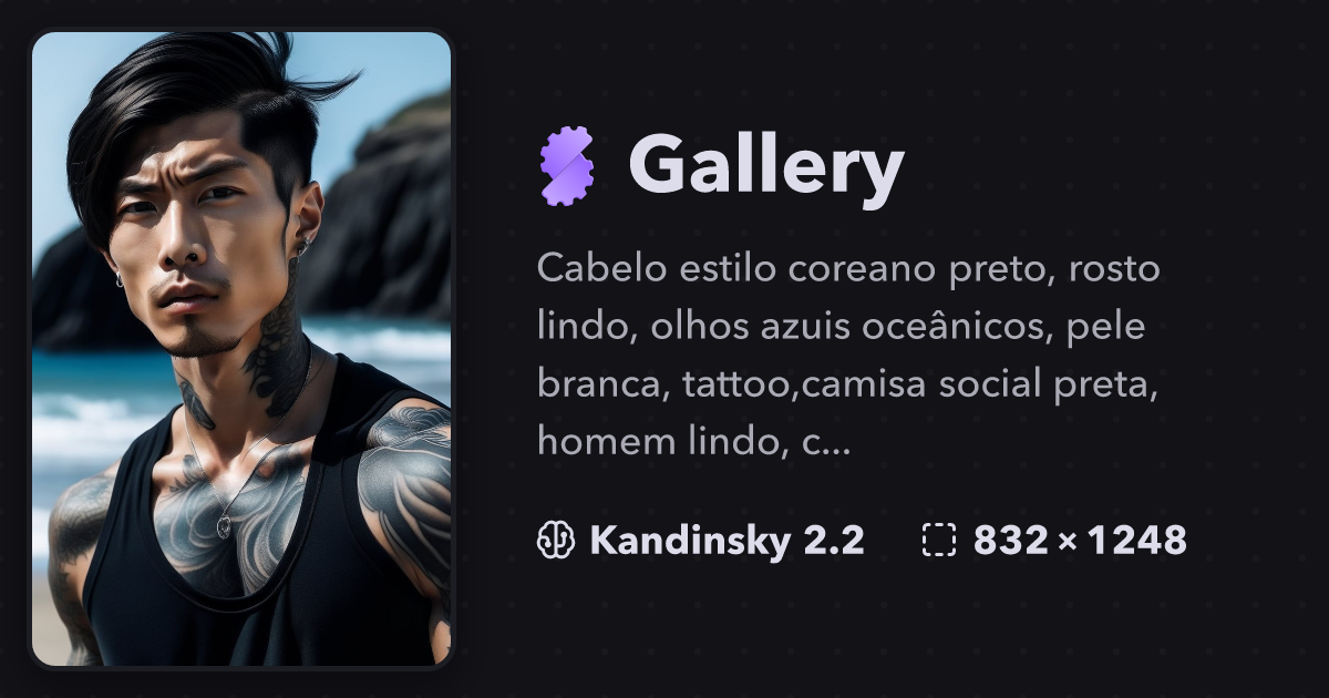 "Cabelo estilo coreano preto, rosto li..." | Gallery | Stablecog