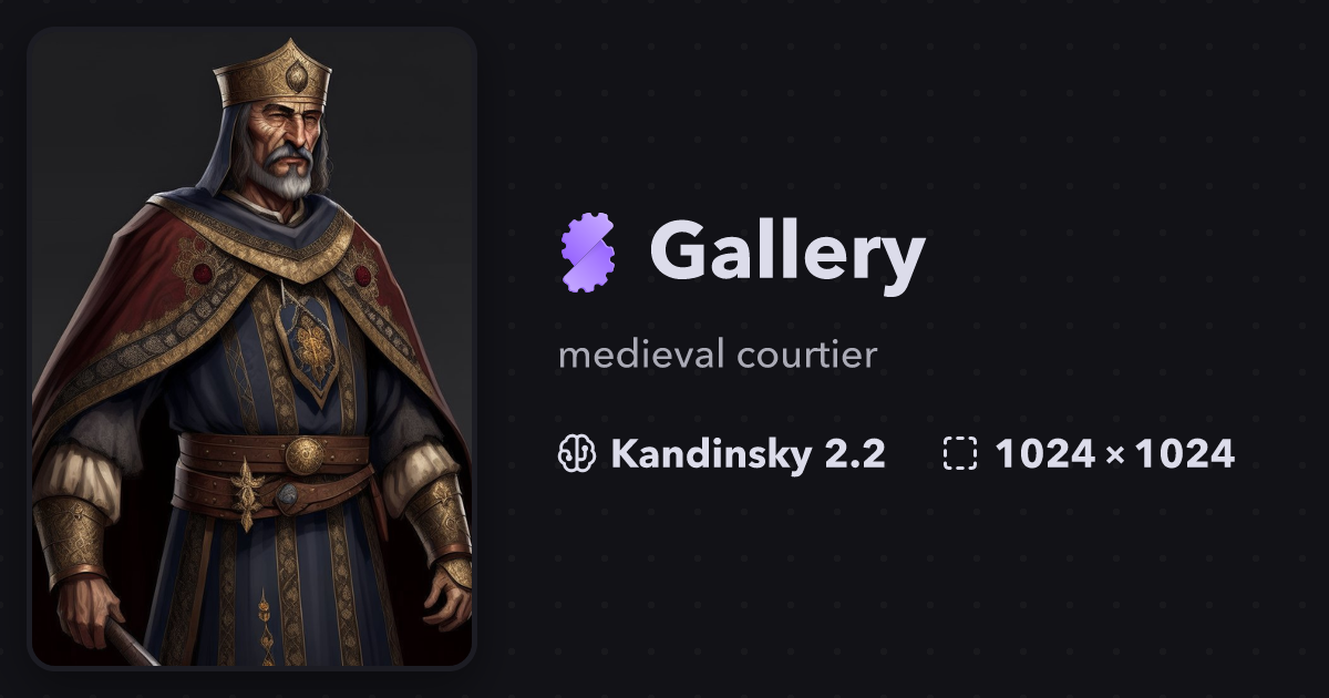"medieval courtier" | Gallery | Stablecog