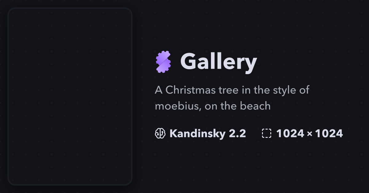 "A Christmas tree in the style of moebius..." | Gallery | Stablecog