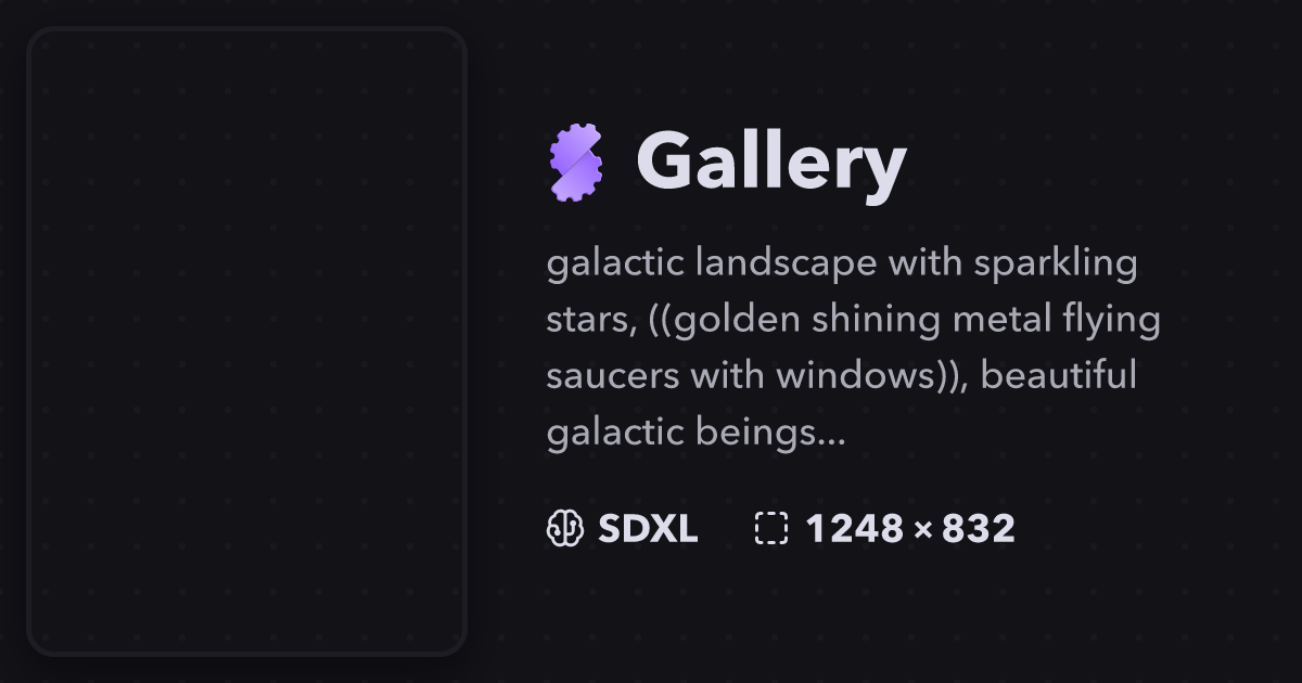 "galactic landscape with sparkling sta..." | Gallery | Stablecog