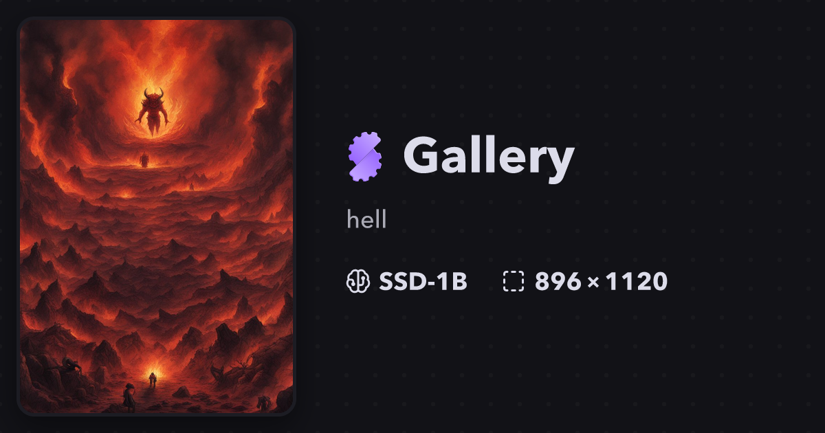 "hell" | Gallery | Stablecog