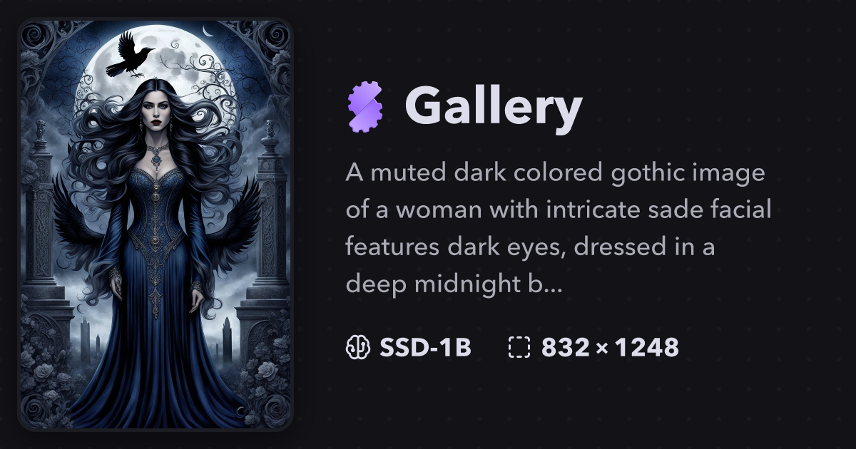 "A muted dark colored gothic image of ..." | Gallery | Stablecog