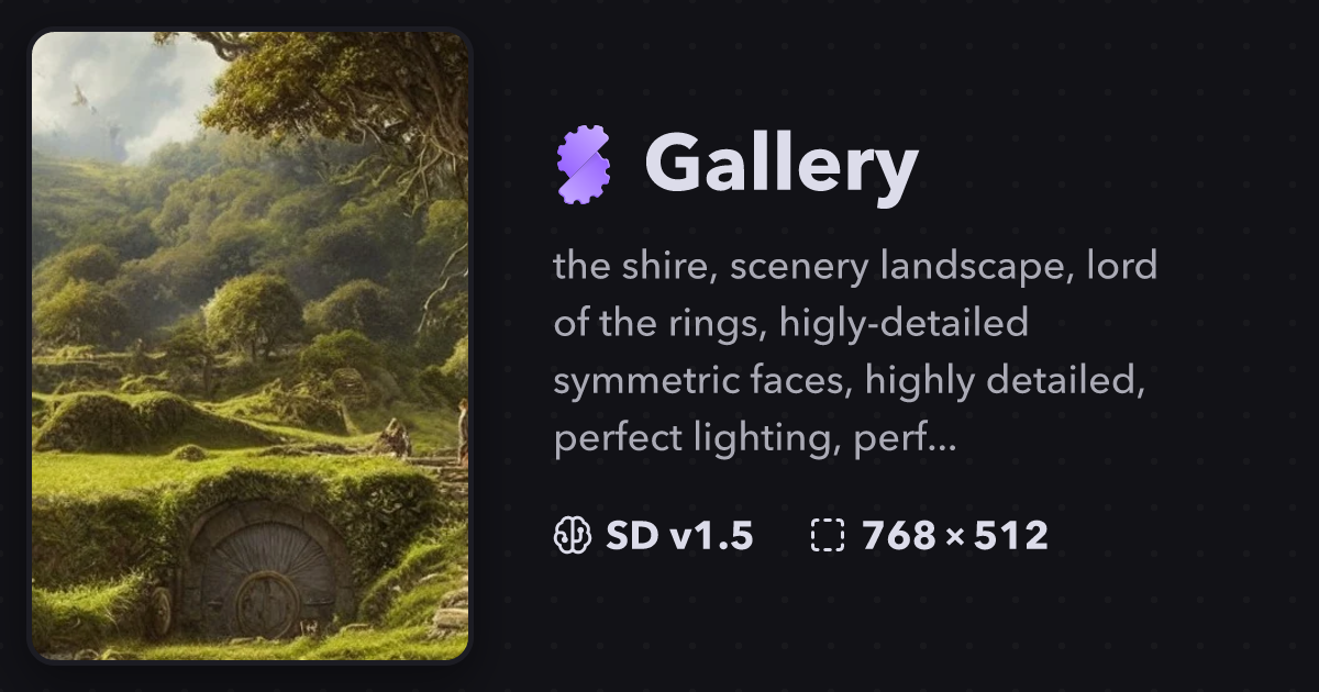 "the shire, scenery landscape, lord of..." | Gallery | Stablecog