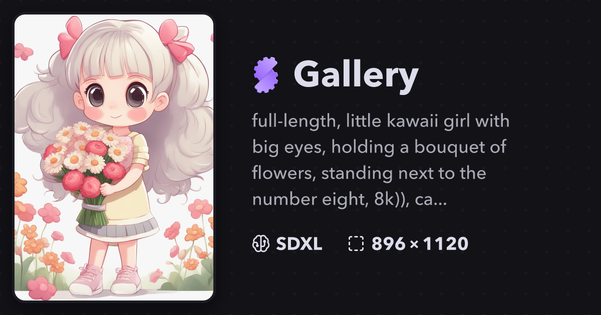 "full-length, little kawaii girl with ..." | Gallery | Stablecog