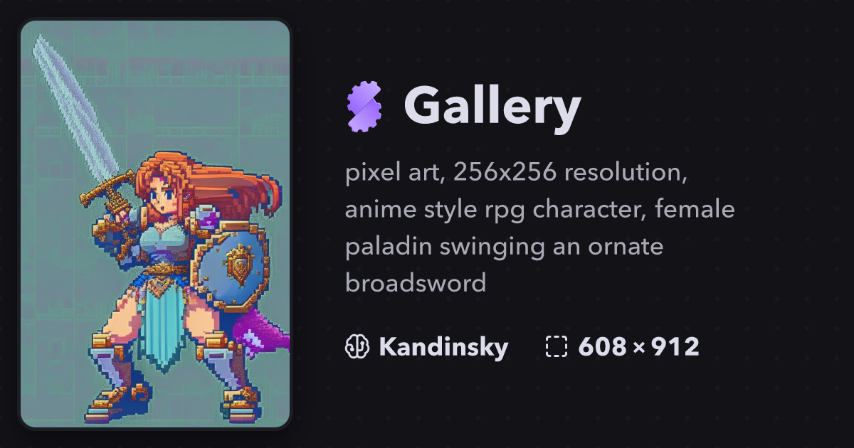 "pixel art, 256x256 resolution, anime ..." | Gallery | Stablecog